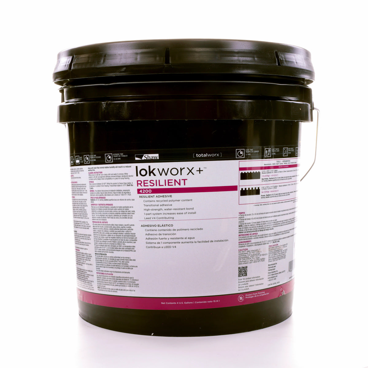 Lokworx Plus 4200 Resilient Adhesive - TotalWorx