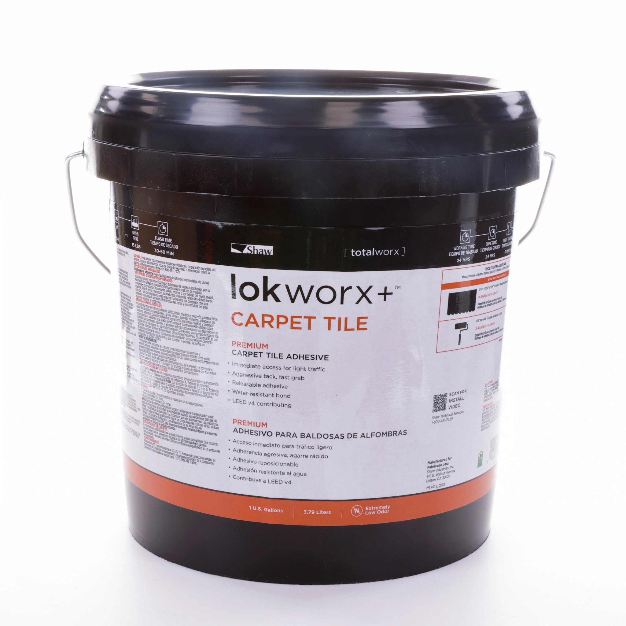 Lokworx Plus Adhesive - 5000 Carpet Tile | TotalWorx